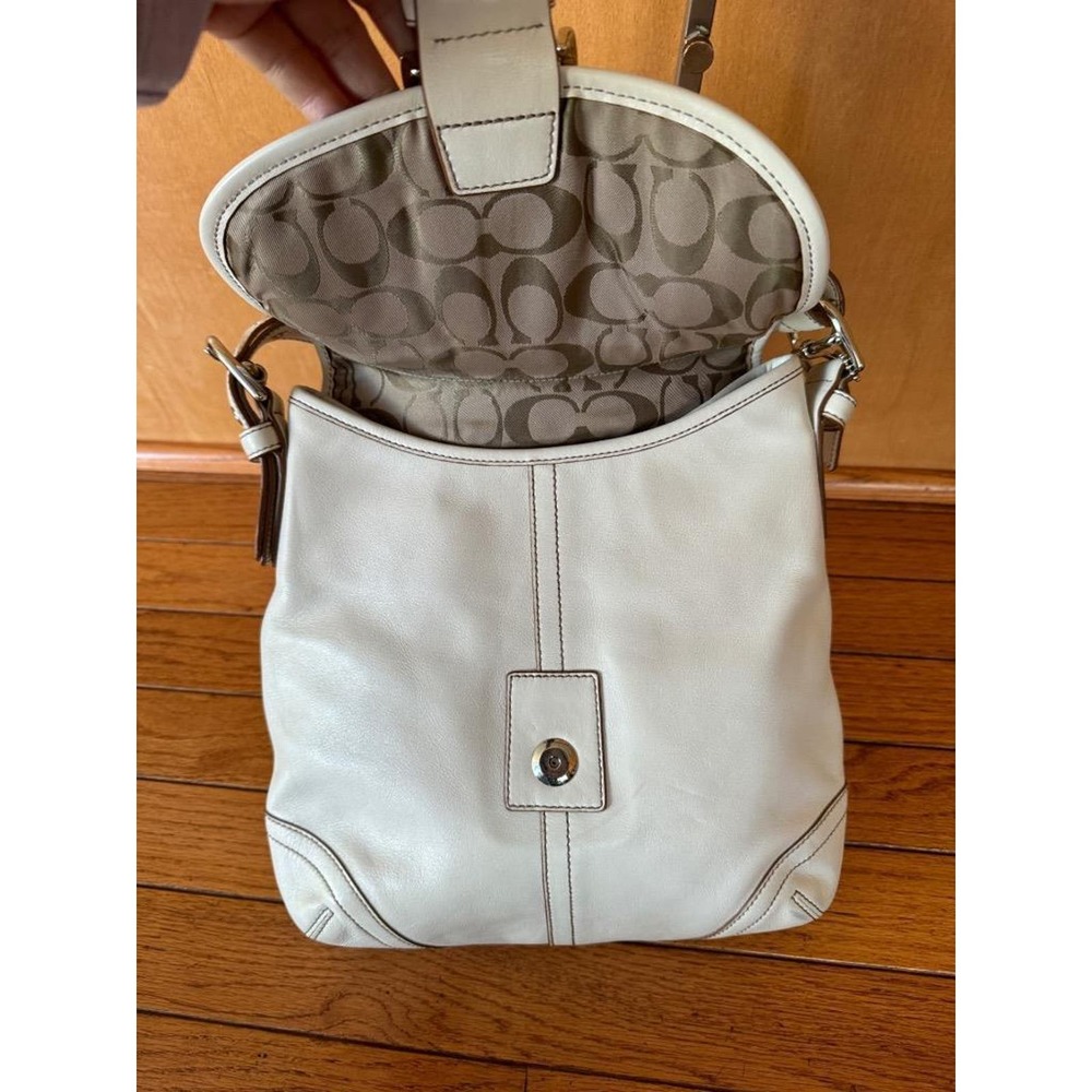 Coach Ivory Leather Soho Duffle Flap 9480 Soho Bag Pu… - Gem